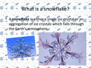 The miracle of snowflakes | PPS