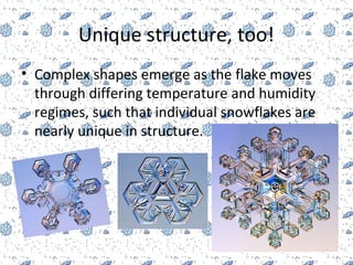 The miracle of snowflakes | PPS