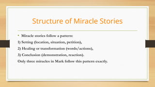 THE MIRACLES OF JESUS AND HIS WONDERFUL ACTS | PPTX