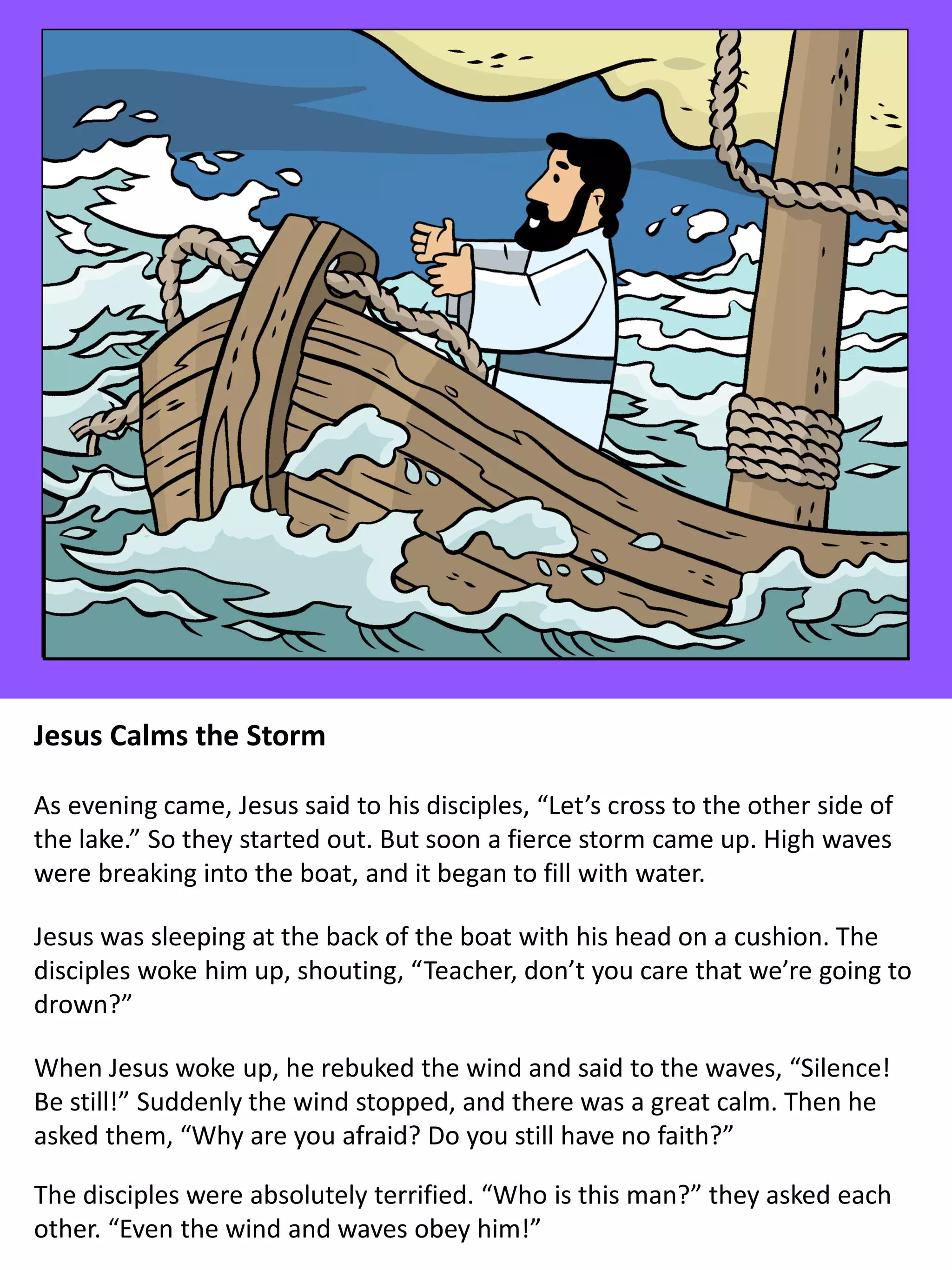 The Miracles of Jesus for Children | PDF