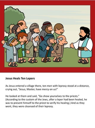 The Miracles of Jesus for Children | PDF