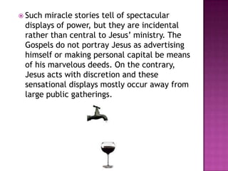 The Miracles Of Jesus Presentation | PPTX