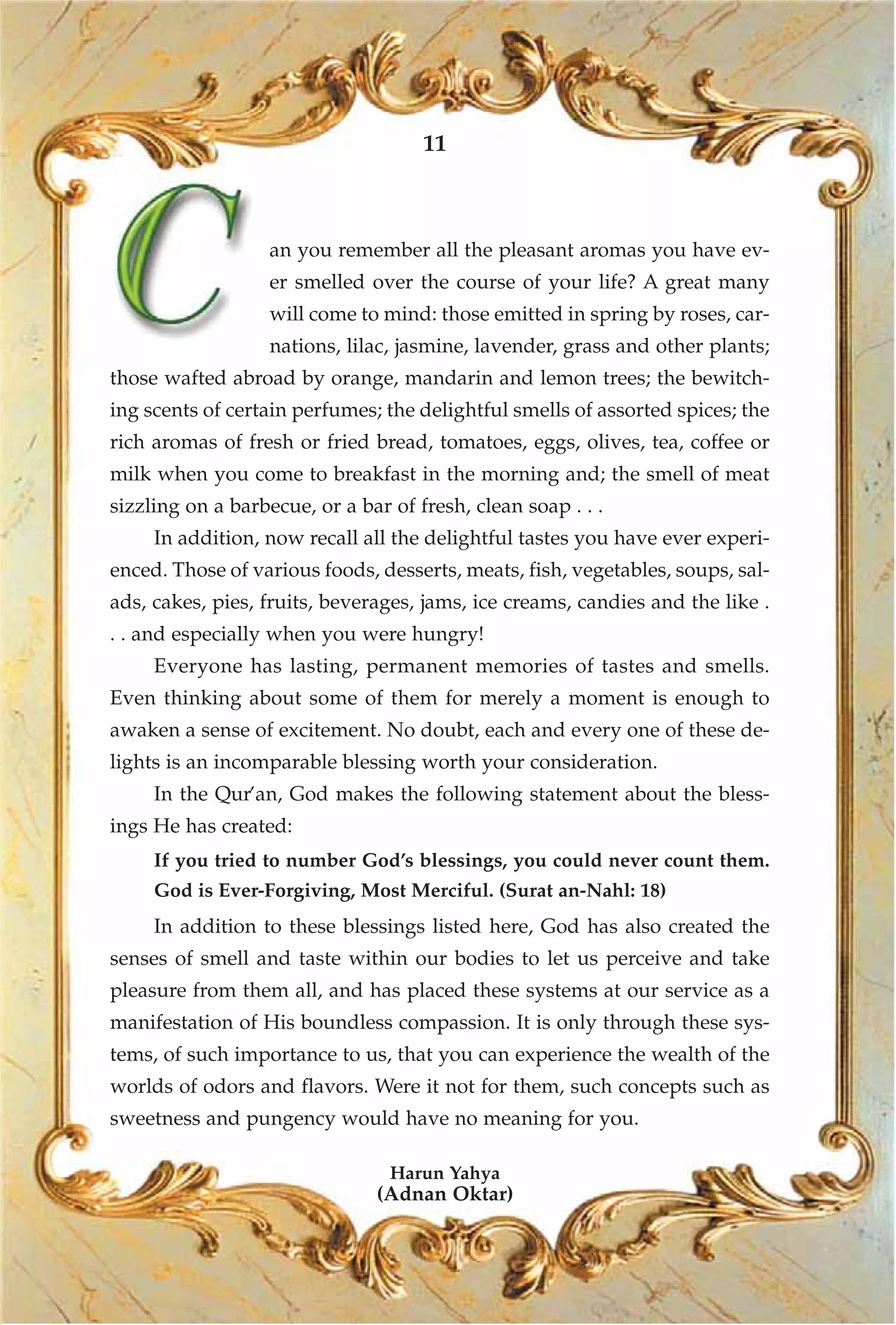The miracles of smell and taste. english | PDF