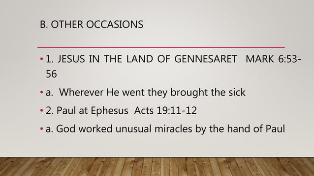 The miracles of the apostles (acts 5 | PPTX | Christianity | Religion ...