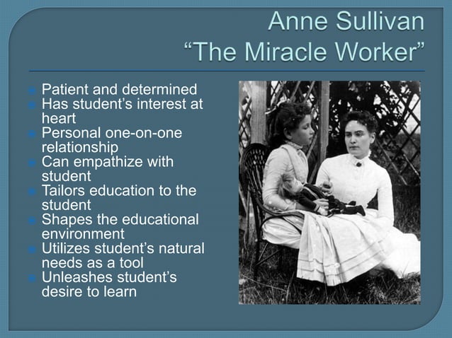 The miracle worker | PPTX