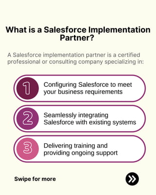 Salesforce Implementation Partners: The Missing Link for Business Growth | PDF