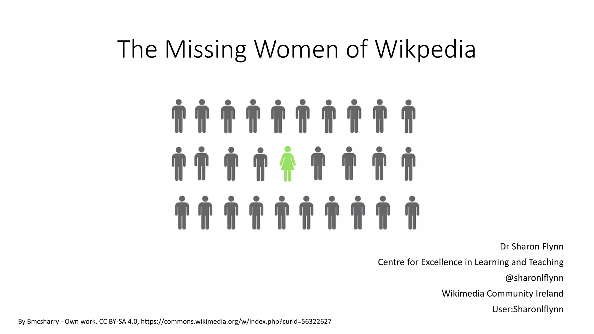 The missing women of wikpedia | PPTX