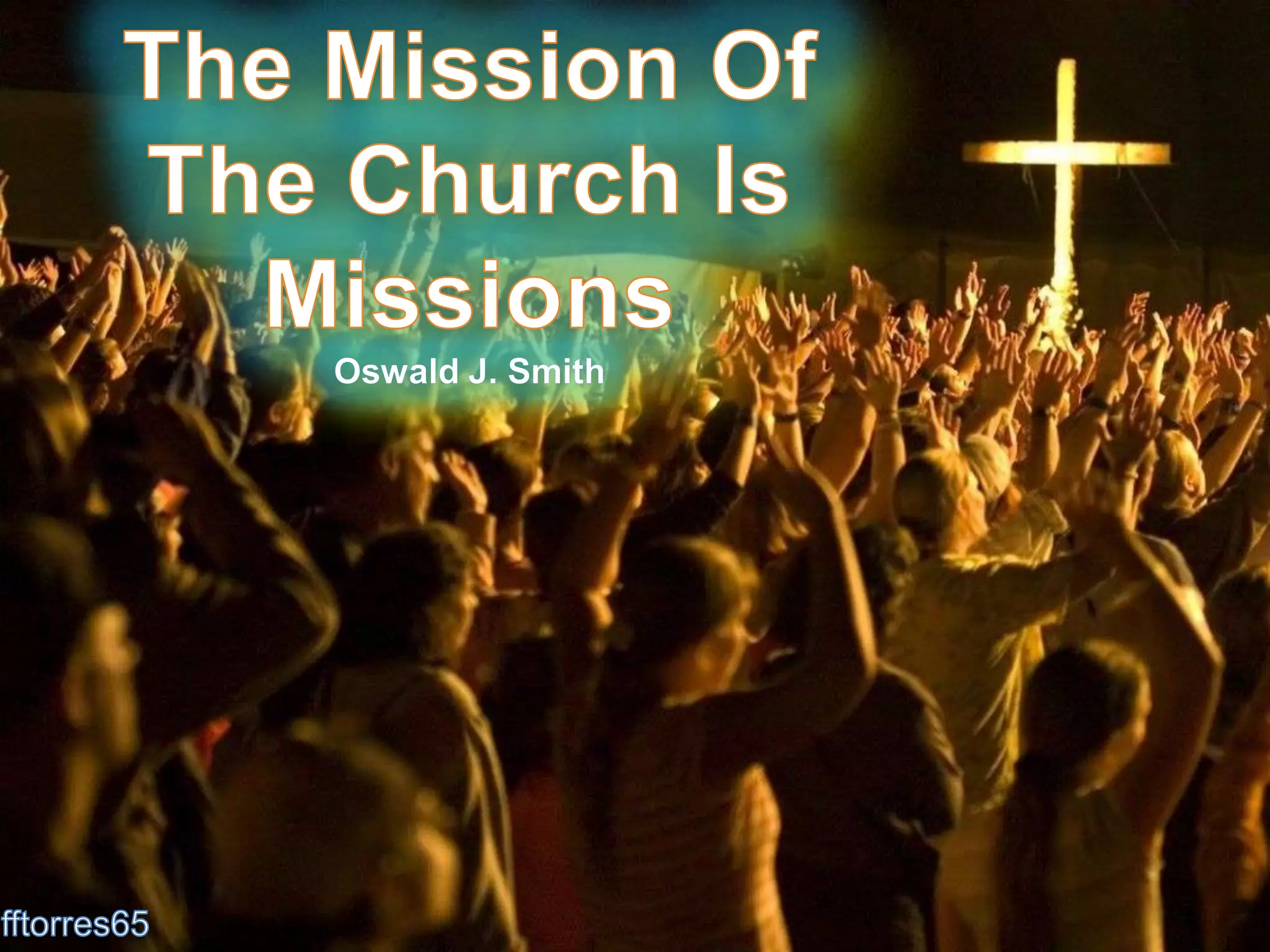 The mission of church | PPTX