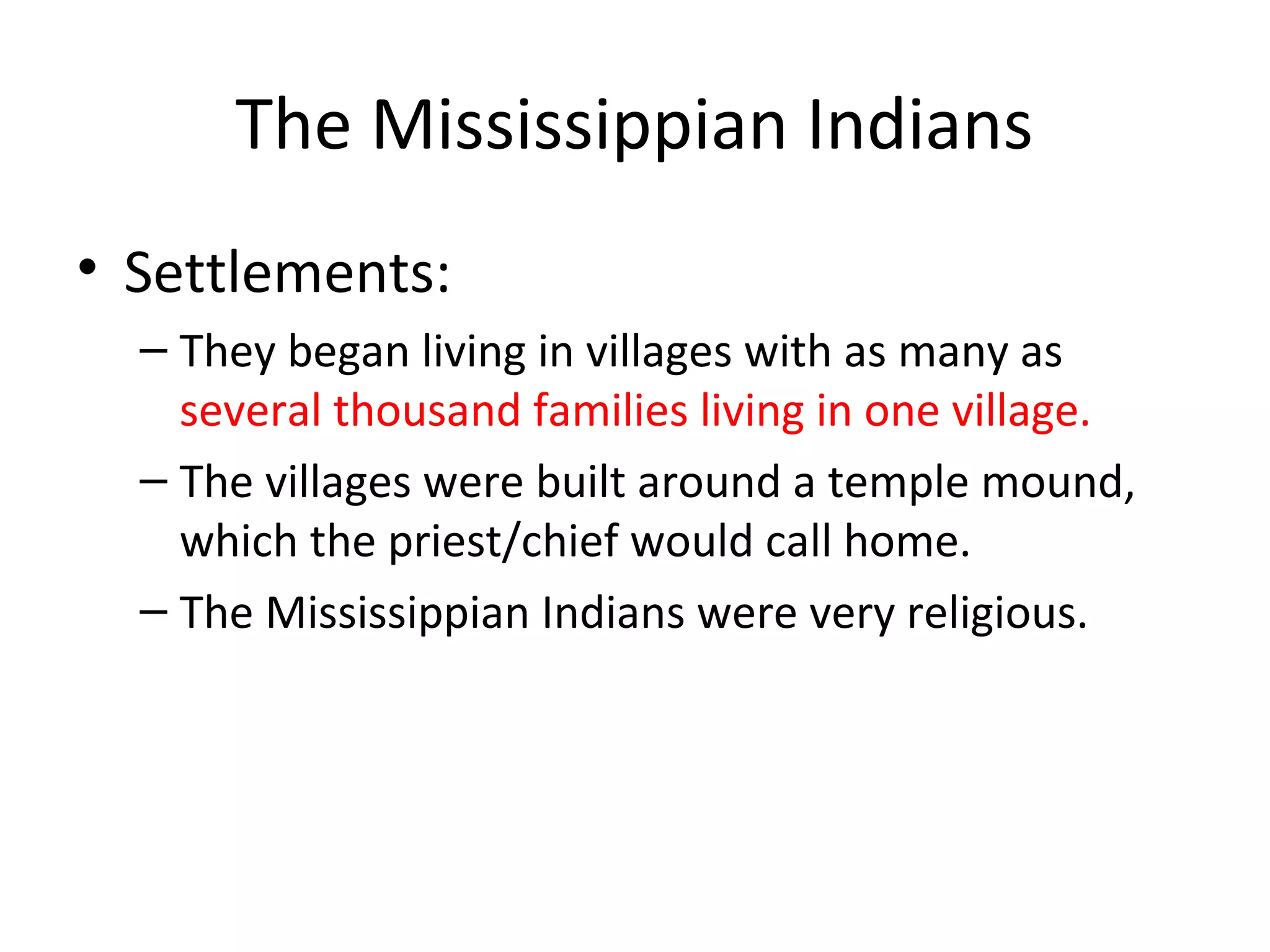 Mississippian Period | PPT