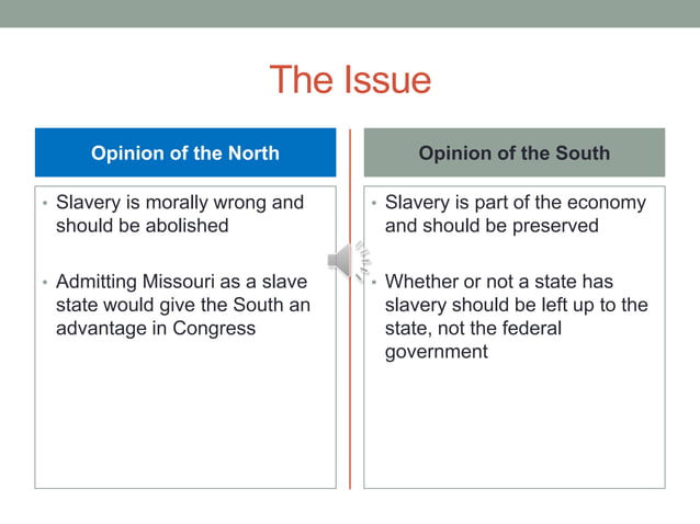 The missouri compromise | PPT