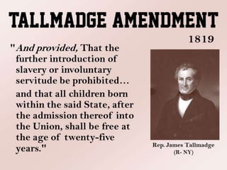 Tallmadge Amendment