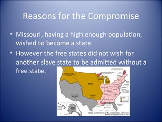 The missouri compromise 3 | PPT