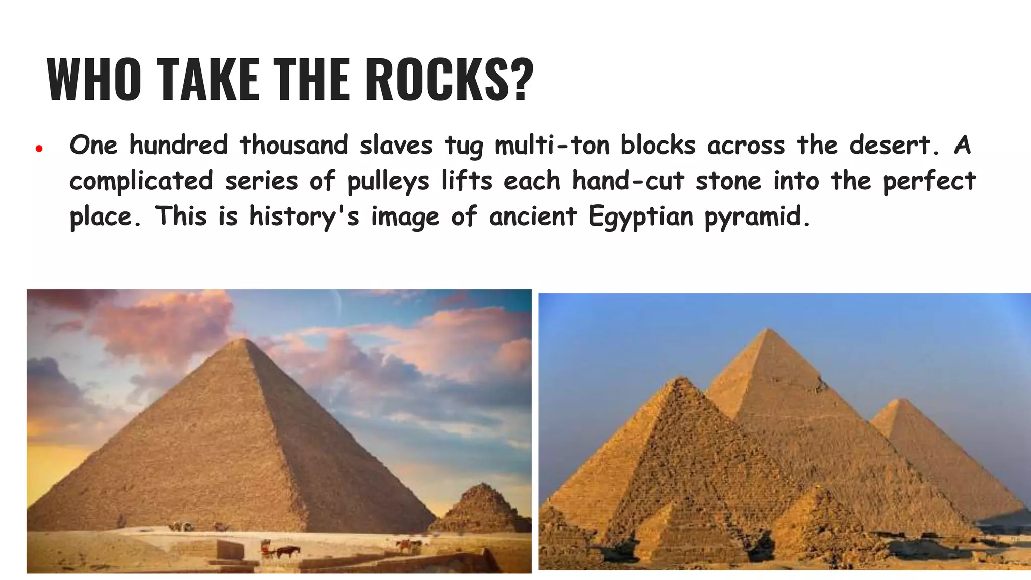 The mistery of the pyramids | PPT