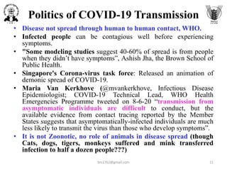 The misunderstood epidemiological determinants of covid 19, problems ...