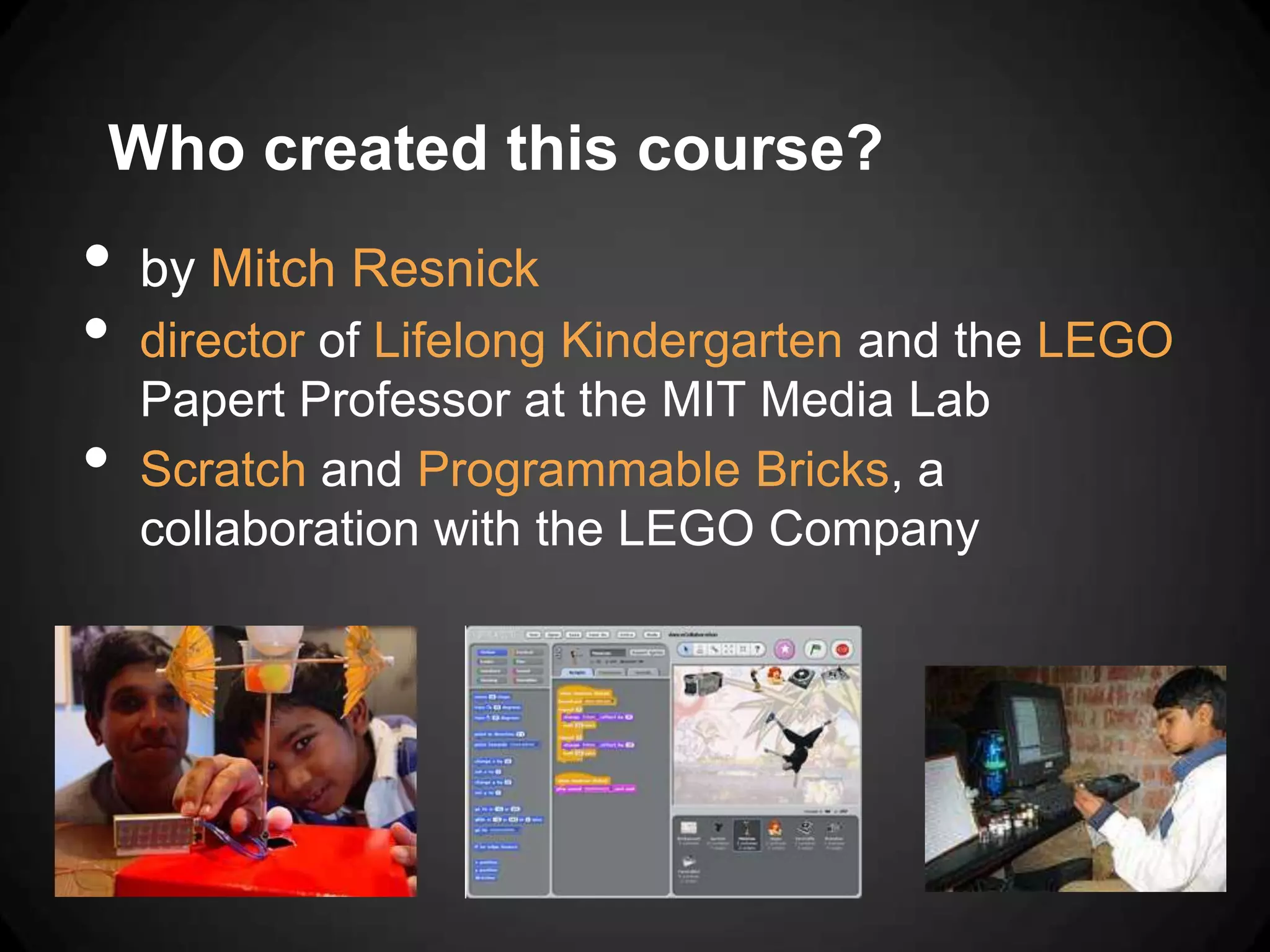 The mit media lab learning creative learning | PPTX