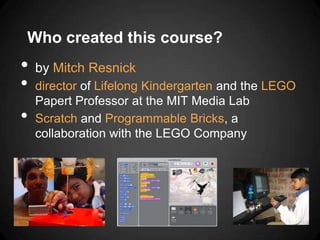 The mit media lab learning creative learning | PPT