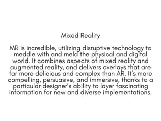 The Mixed Reality Revolution Has Arrived | Rick Garson | PPT