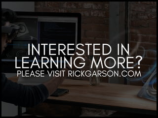 The Mixed Reality Revolution Has Arrived | Rick Garson | PPT