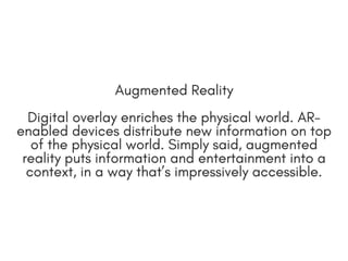 The Mixed Reality Revolution Has Arrived | Rick Garson | PPT