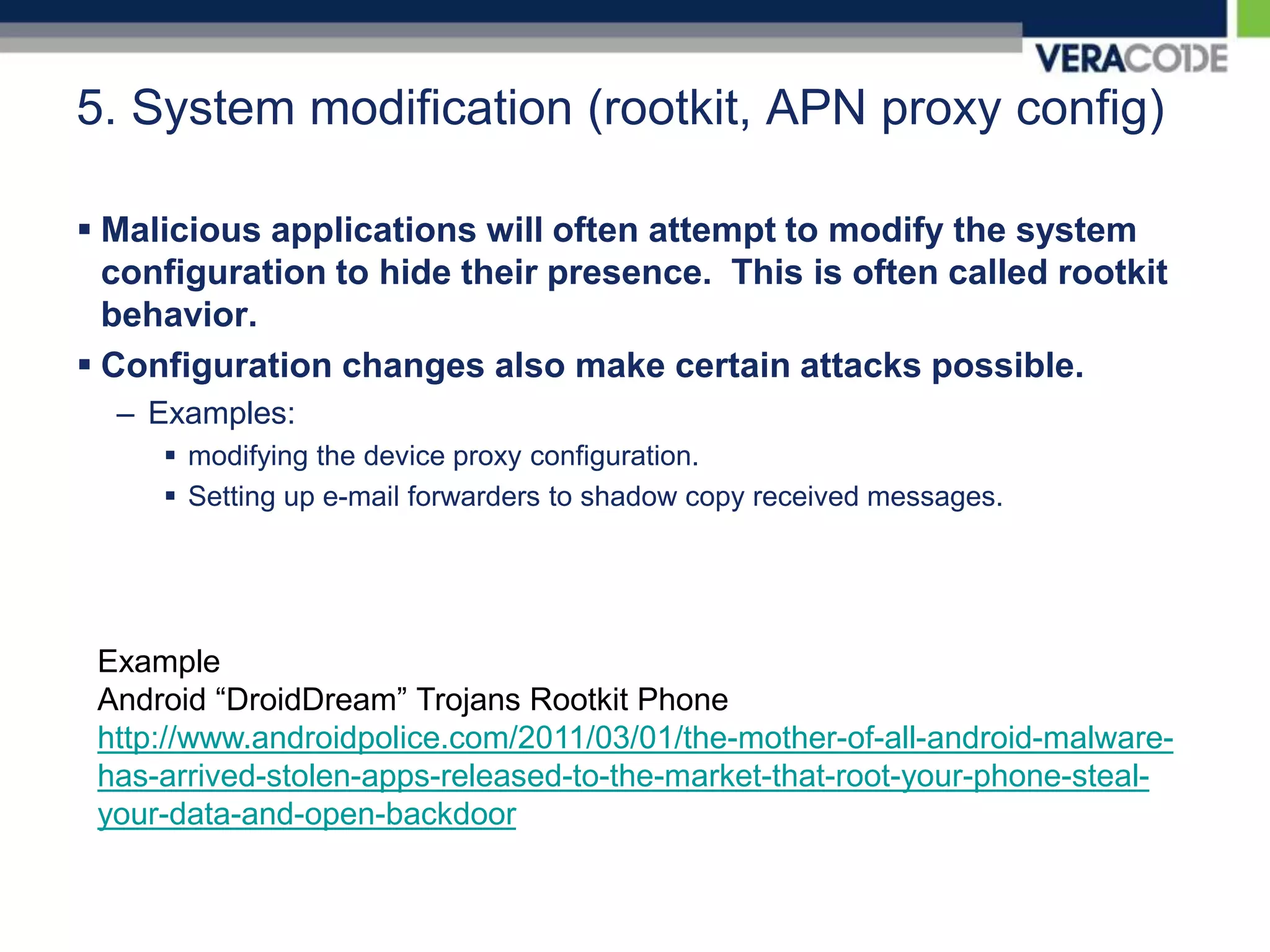Les 10 risques liés aux applications mobiles | PDF
