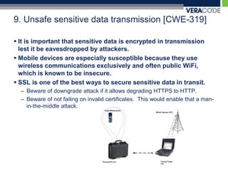 Les 10 risques liés aux applications mobiles | PDF