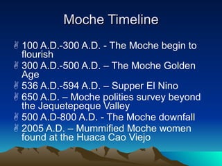 The Moche | PPT