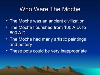 The Moche | PPT