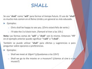The modal verbs | PPTX