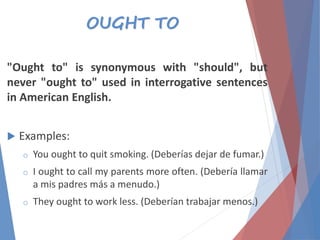 The modal verbs - ALL IN ENGLISH | PPTX