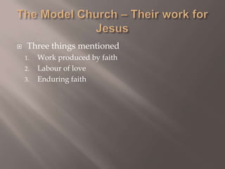 The model church | PPTX