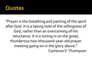 The Model Prayer - Matthew 6:9-15 | PPTX