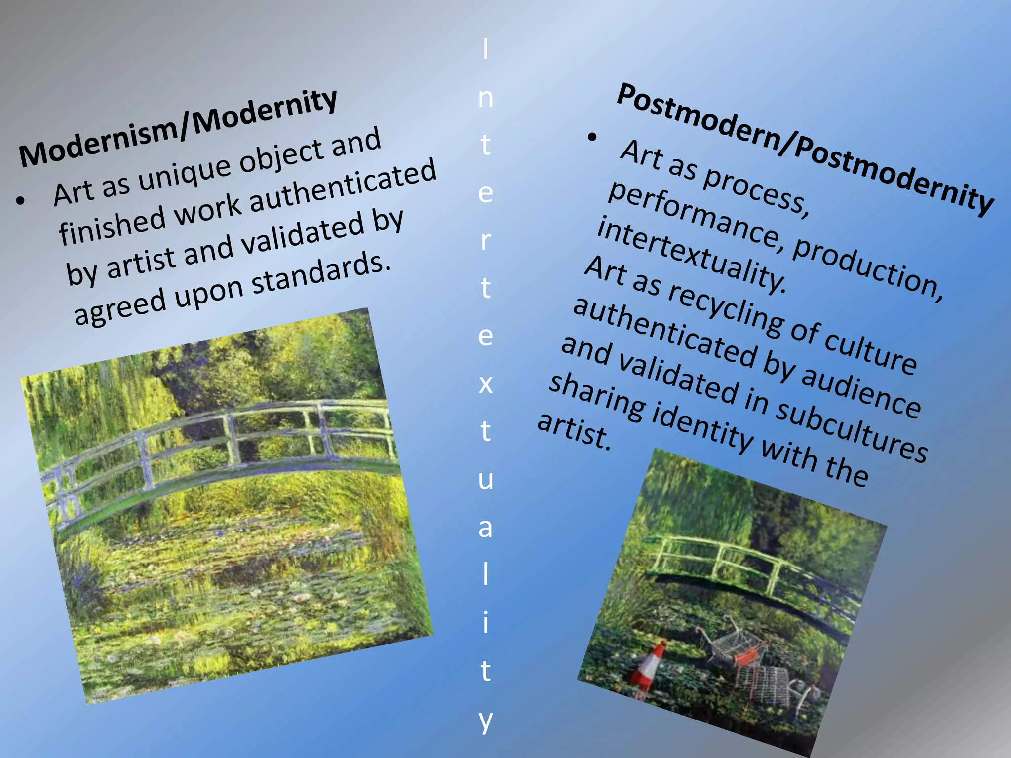 The Modern and the Postmodern | PPTX