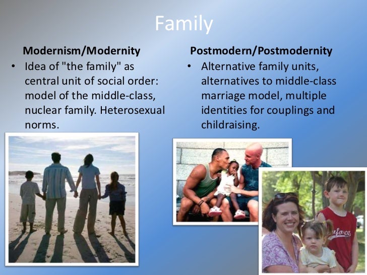 The Modern and the Postmodern