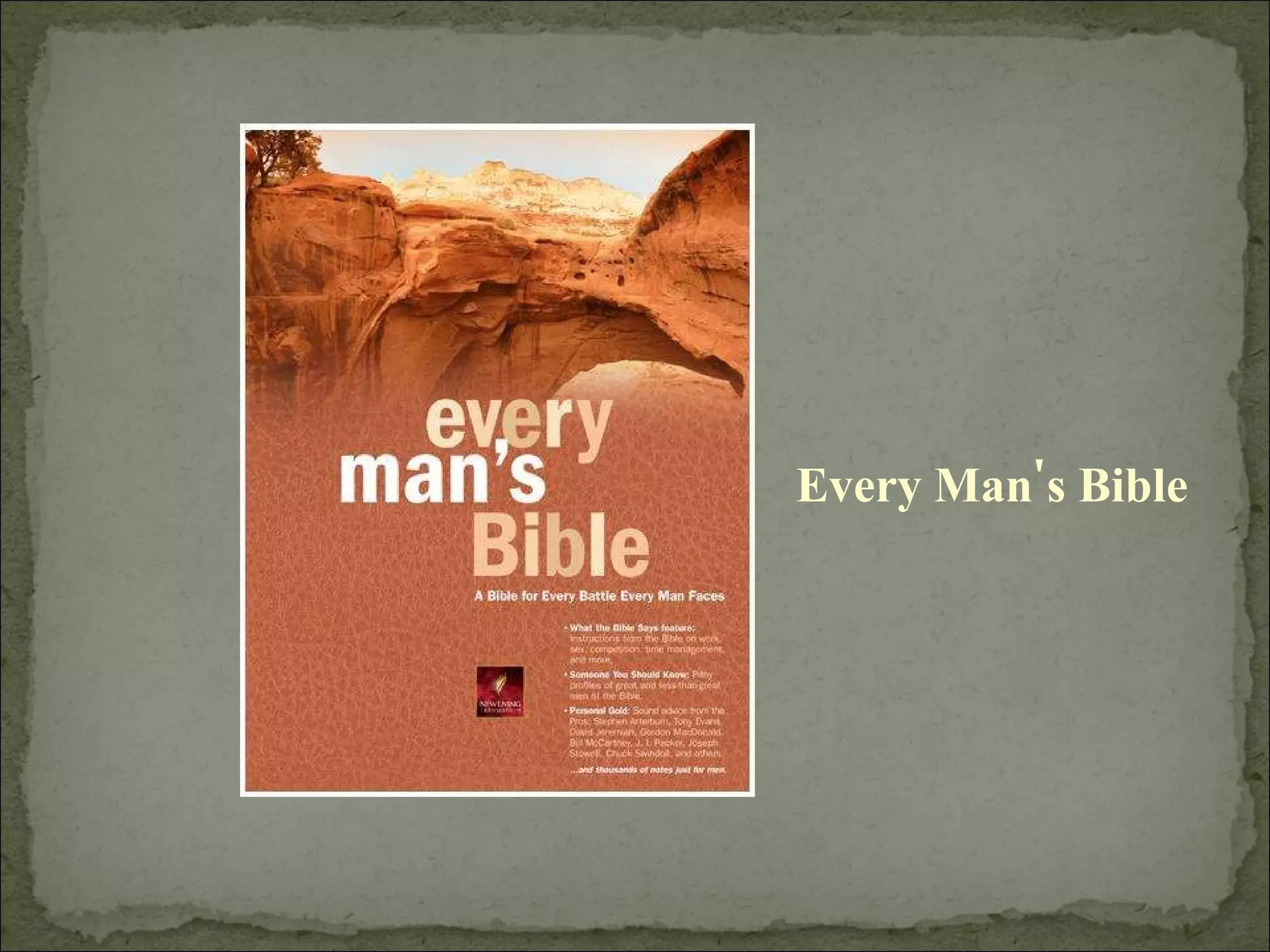 The Modern Bible | PPT