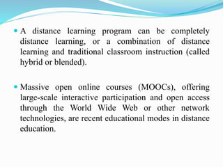 The modern educational modalities for future days | PPT