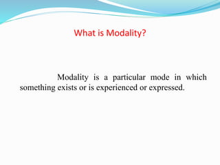 The modern educational modalities for future days | PPT