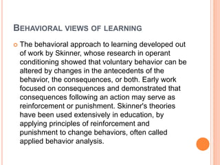 THE MODERN ERA of E.P. part1.pptx | Educational Assessment | Education