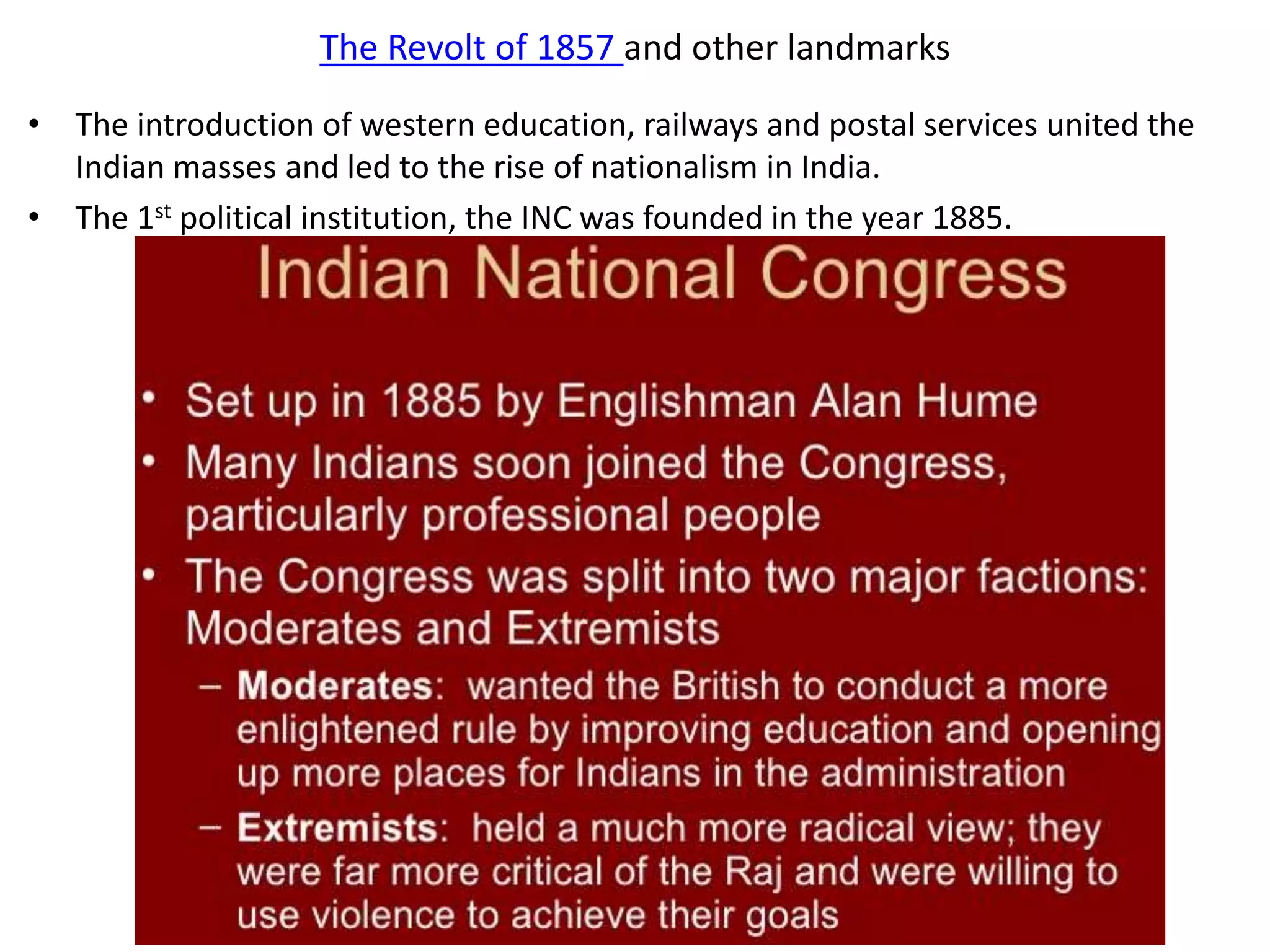 The modern Period in Indian History | PPTX