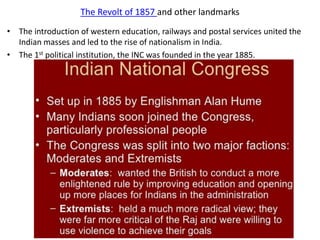 The modern Period in Indian History | PPTX