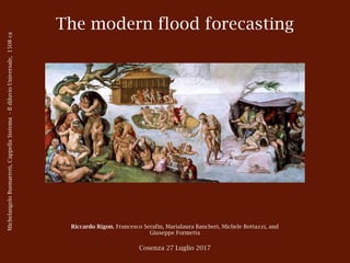 The modern flood forecasting | PPT