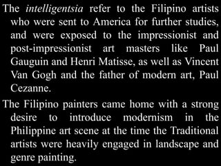 The Modernists in the Philippines | PPTX