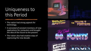 Darren Ross The Modernizing of Technology 1980s Presentation HIST 102 ...