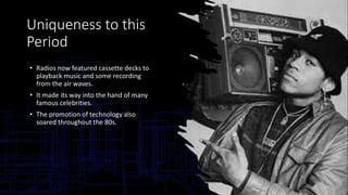 Darren Ross The Modernizing of Technology 1980s Presentation HIST 102 ...