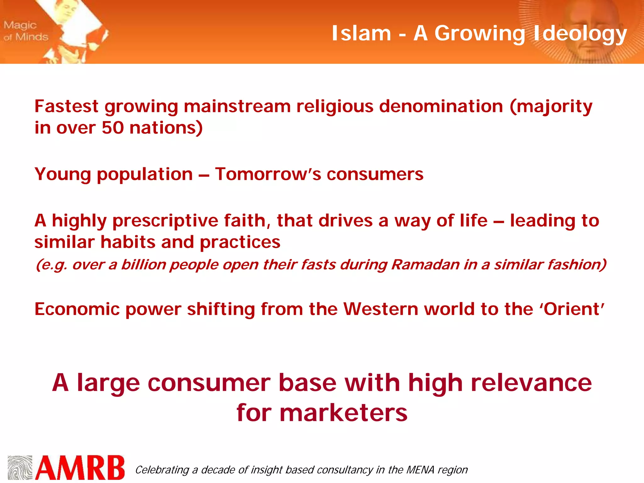 AMRB: The Modern Muslim Consumer | PDF