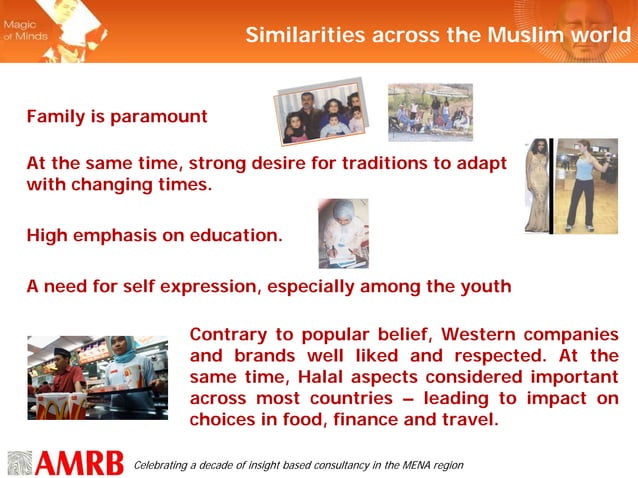 AMRB: The Modern Muslim Consumer | PPT
