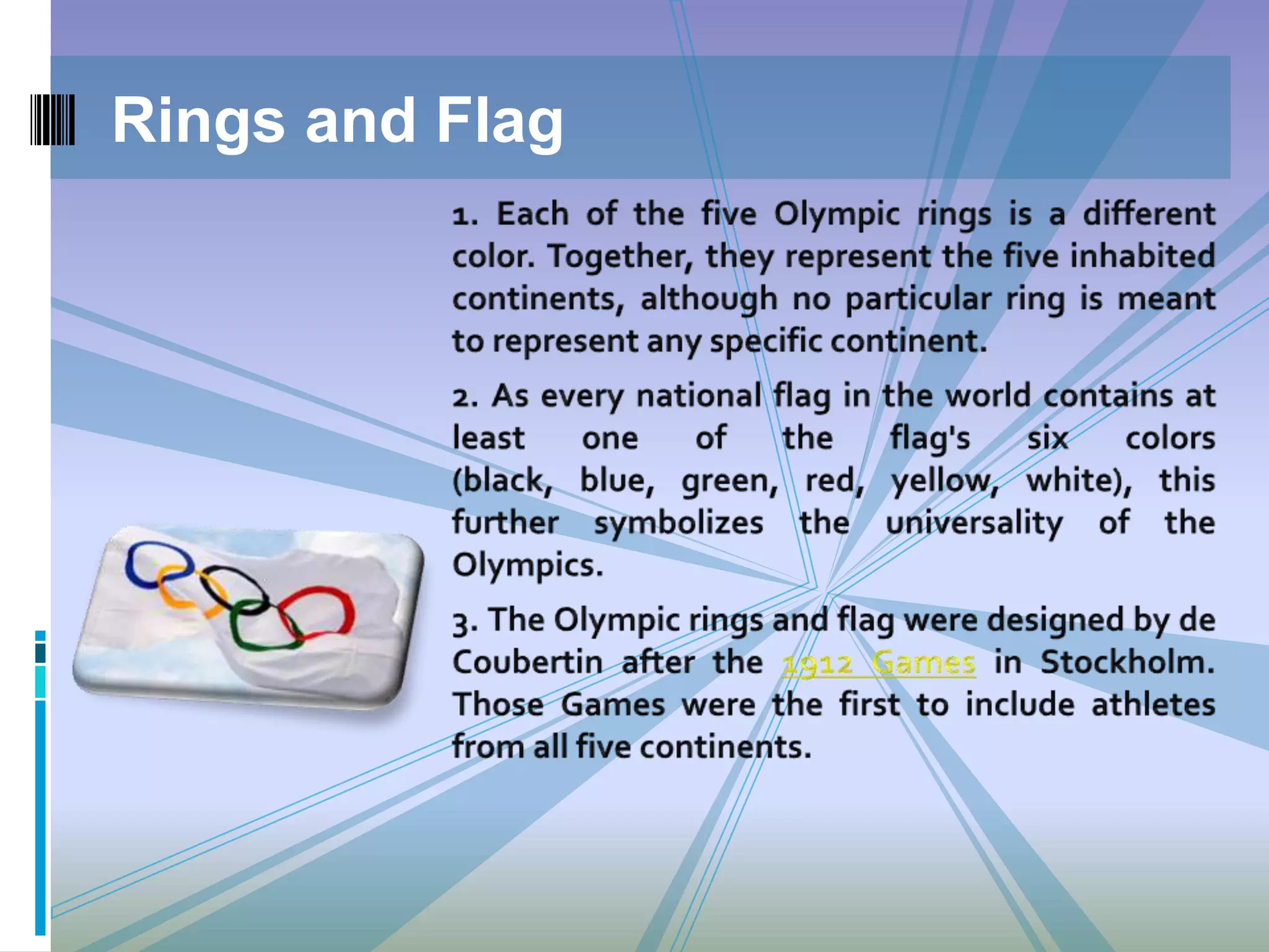 The modern olympic games | PPTX
