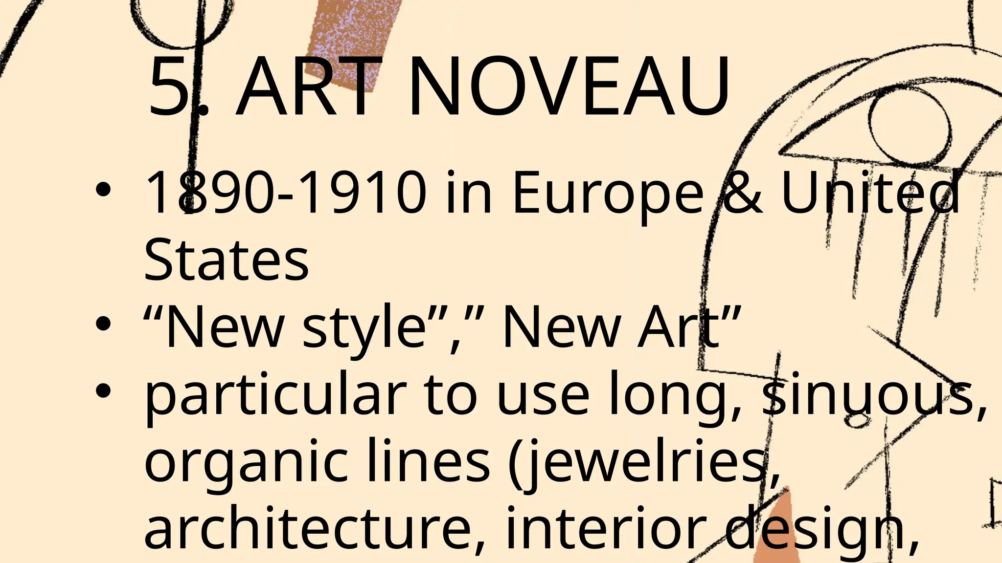 The Modern Period and the art movements. | PPTX