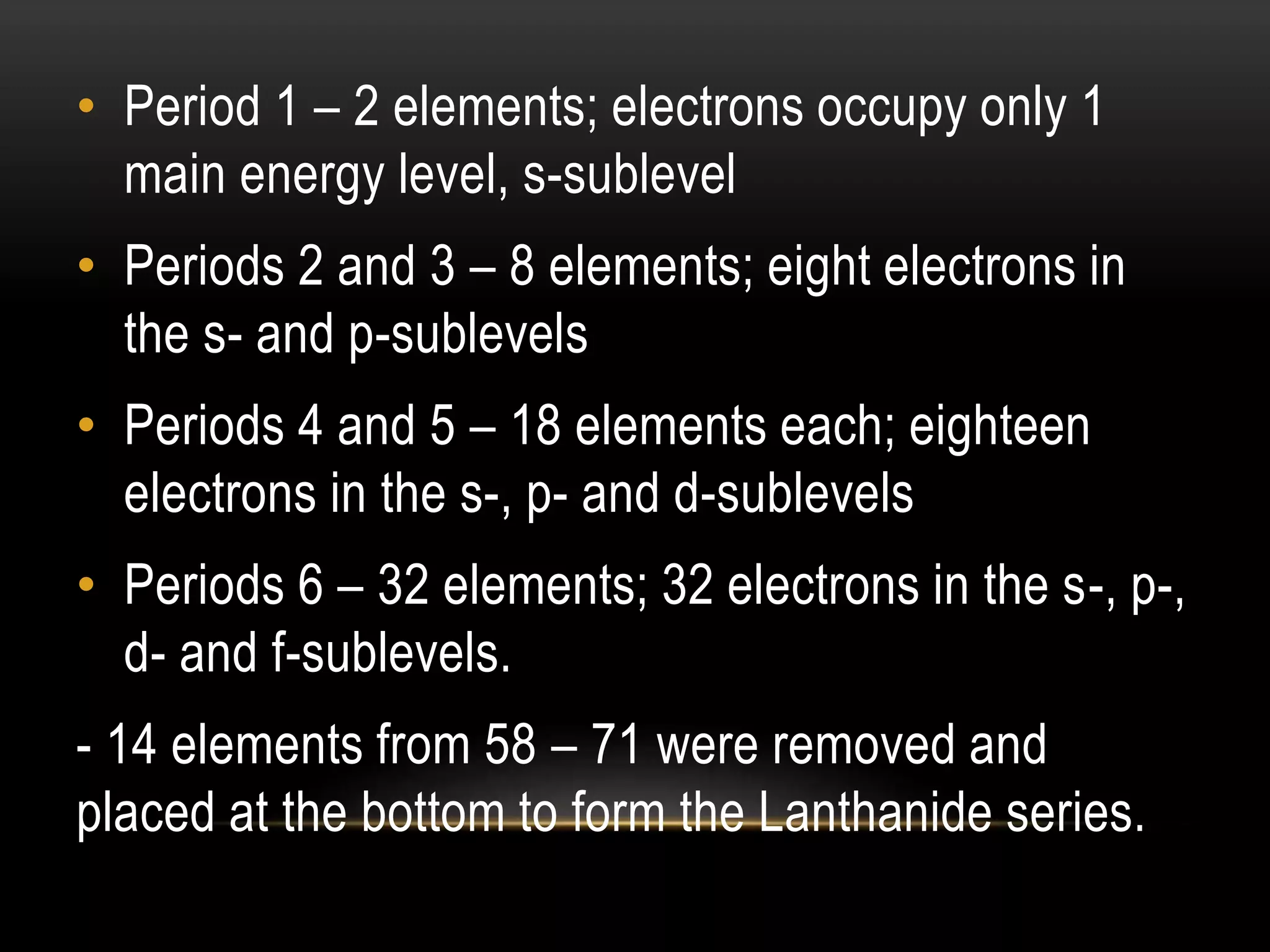 The modern periodic table | PPTX