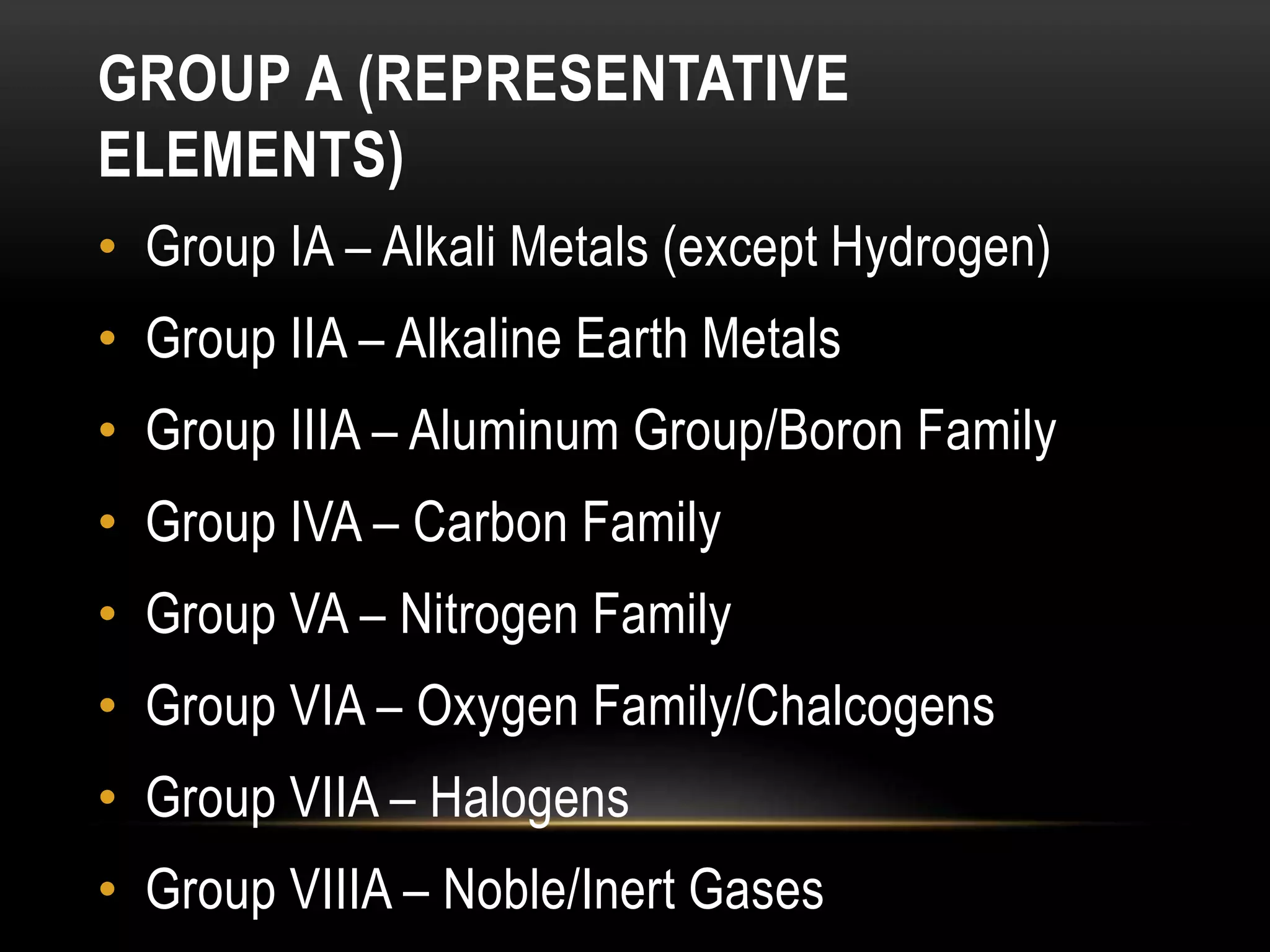 The modern periodic table | PPTX