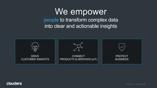 Cloudera - The Modern Platform for Analytics | PPTX